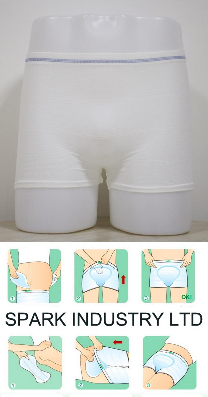 Hospital use Unisex Comfort Knitted Mesh Incontinence Pants ,reusable ...